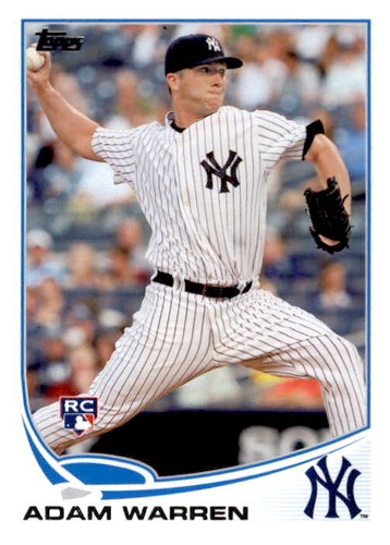 Adam Warren 2013 Topps Series 2 Rookie Card #469 | eBay