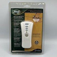 Hunter 27185 Ceiling Fan & Light Remote Control - White for sale online ...
