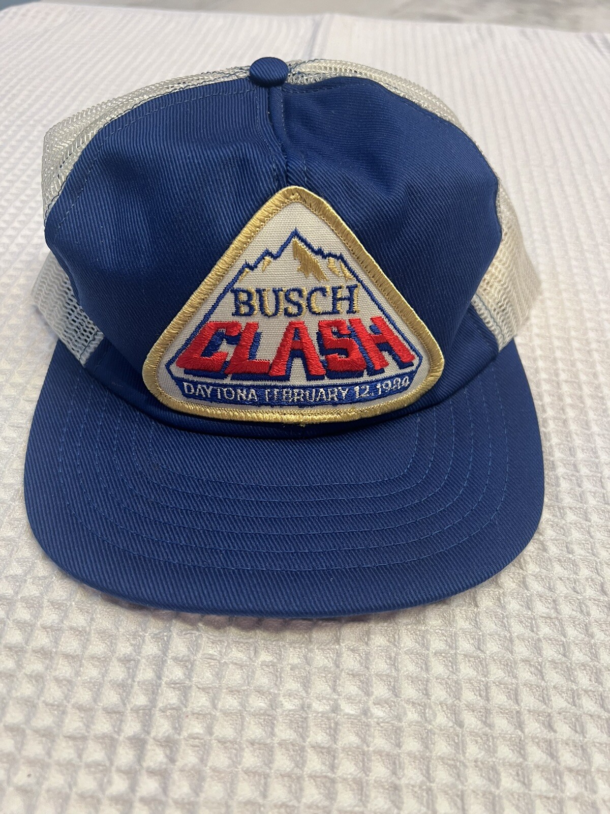Vintage Rare 1984 Busch Clash Hat - Gem