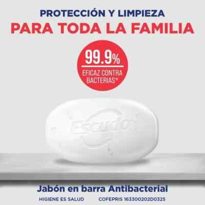 ESCUDO JABON ANTIBACTERIAL ORIGINAL/ SOAP BARS-10 PACK 135g EA PRODUCT ...