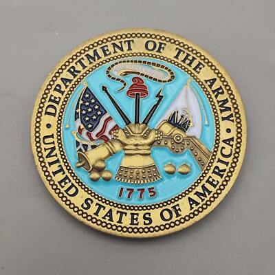 Department of the Army United States of America 1775 Challenge Coin | eBay