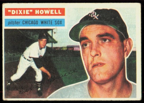 1956 PR - Creased Dixie Howell Chicago White Sox #149 | eBay
