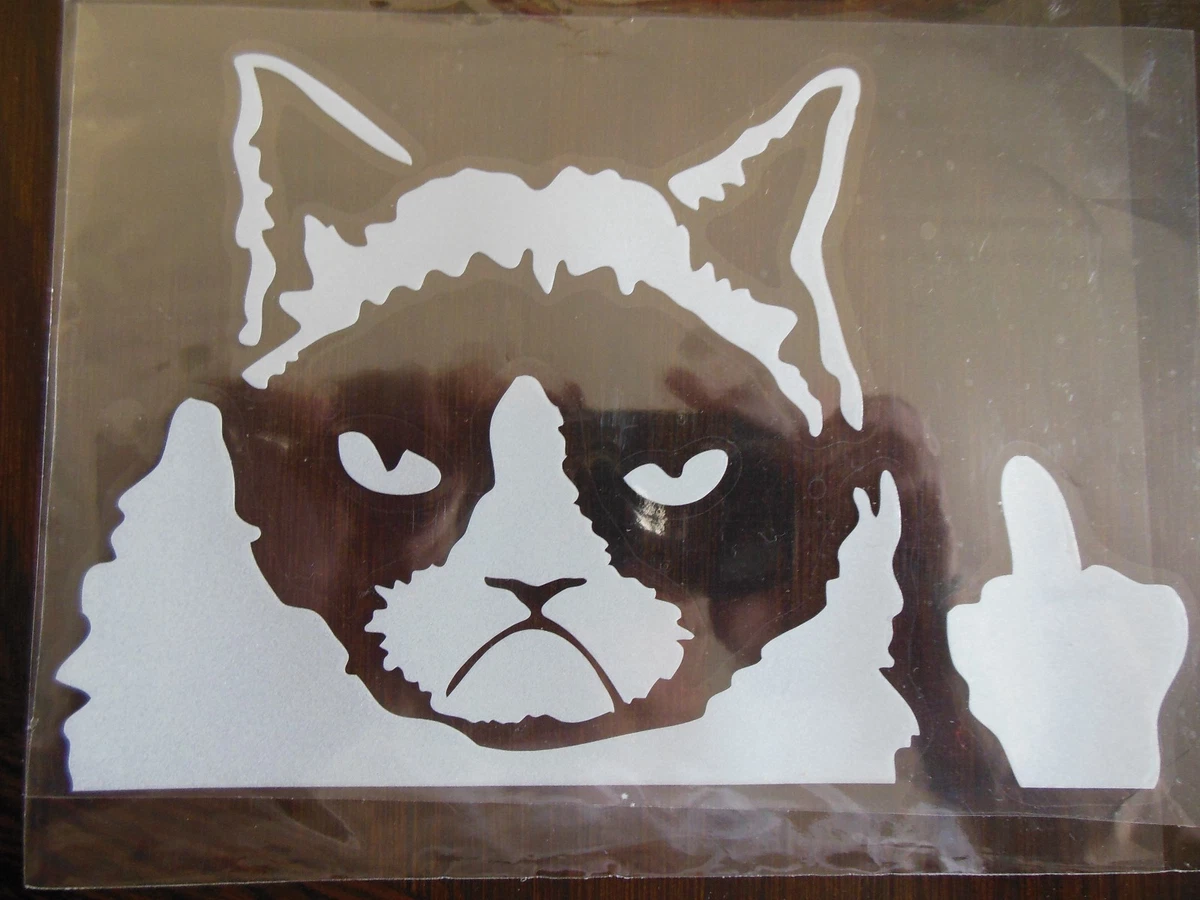 Grumpy Cat Stencil