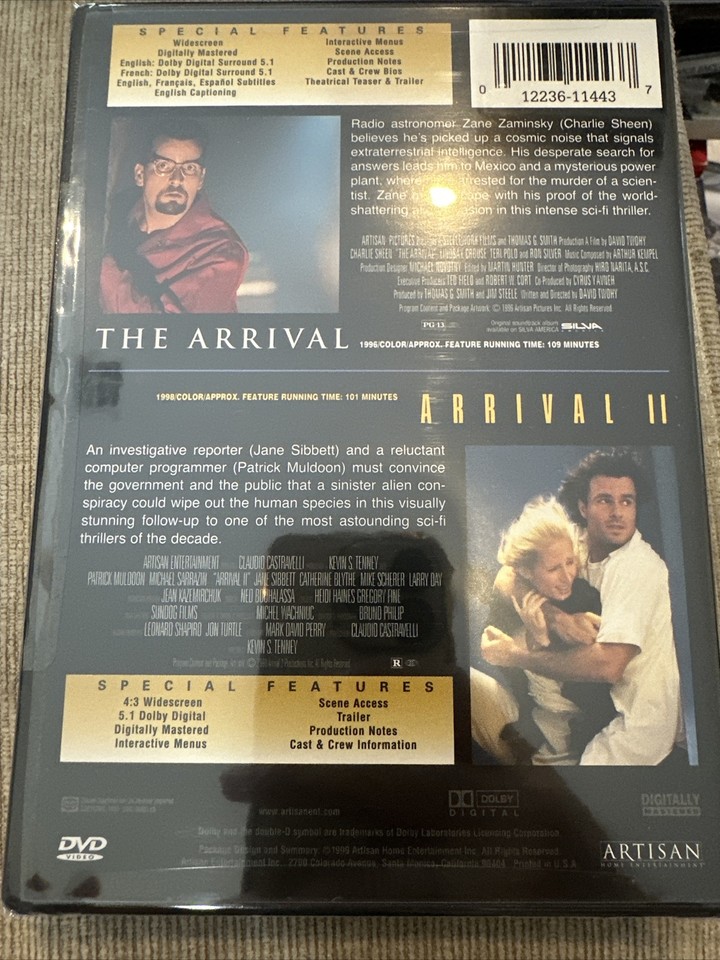 The Arrival / Arrival II (DVD) 12236114437 | eBay