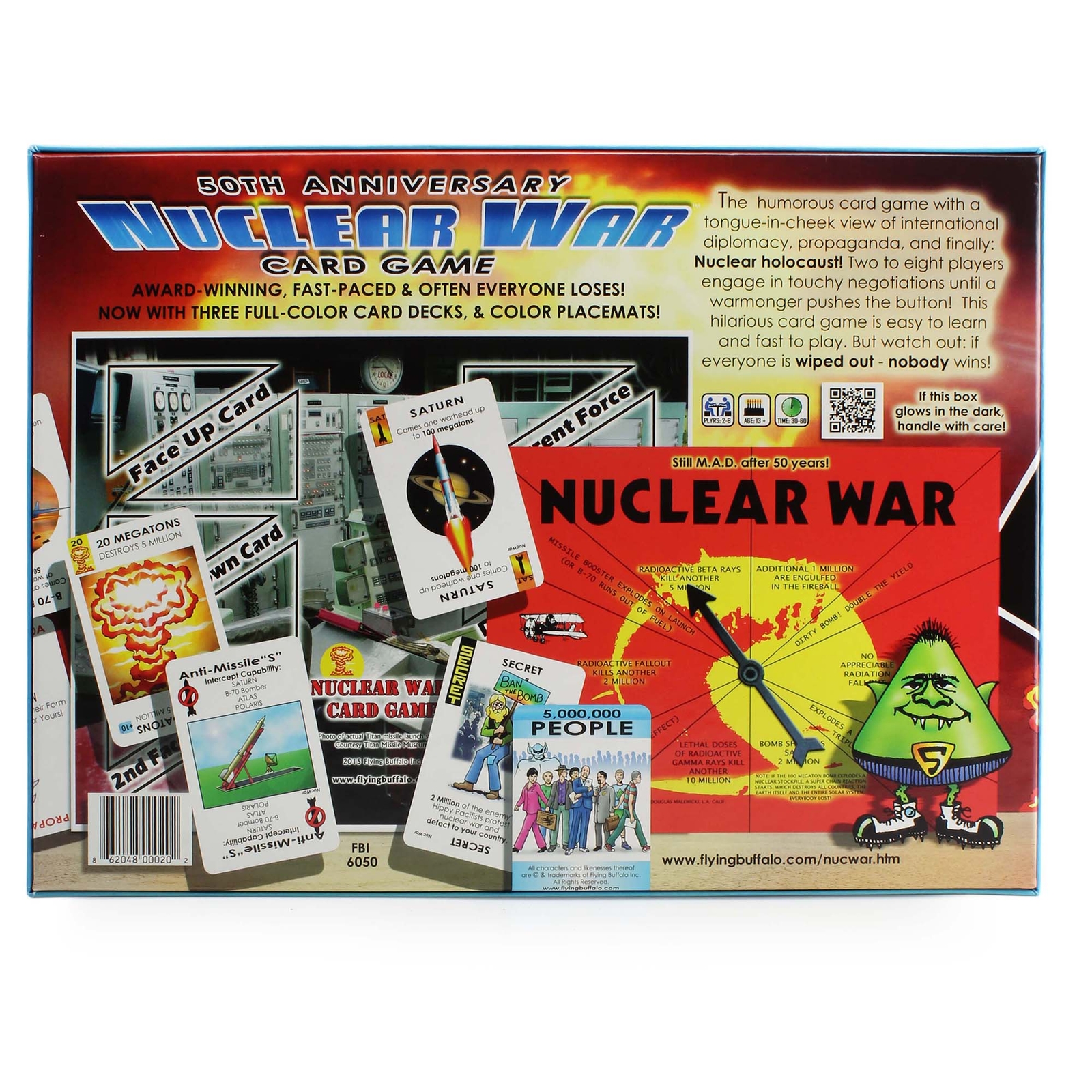 Nuclear War Card Game, 50th Anniversary Edition, Science Fiction | eBay