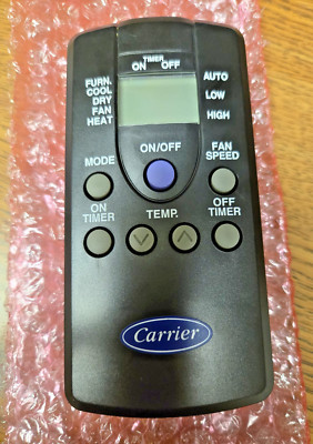 Carrier Transicold Air V RV Remote Control for Heat Pump Black 12-50153 ...