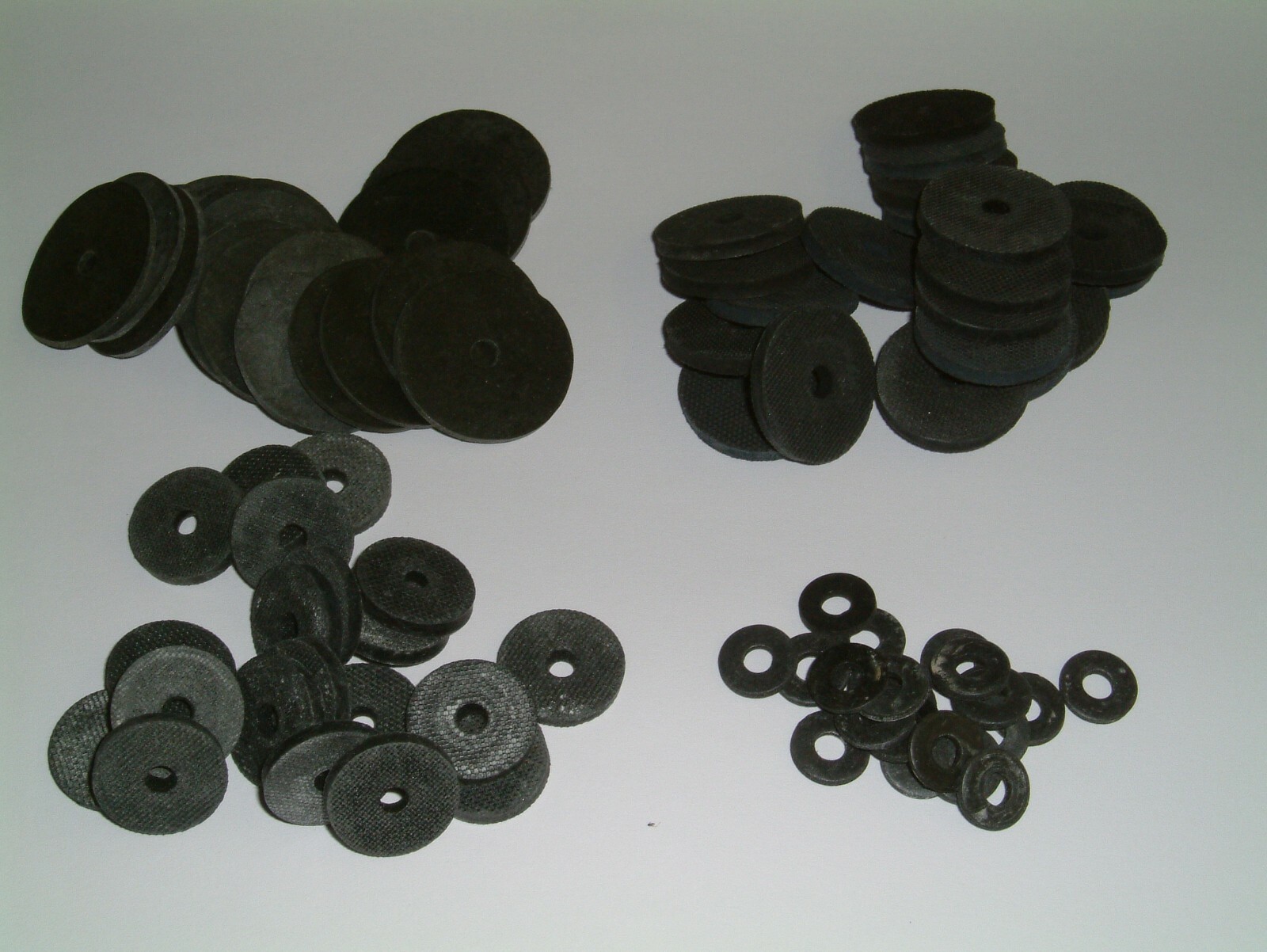M4 Rubber Washers- Choose from 17 different sizes and various ...
