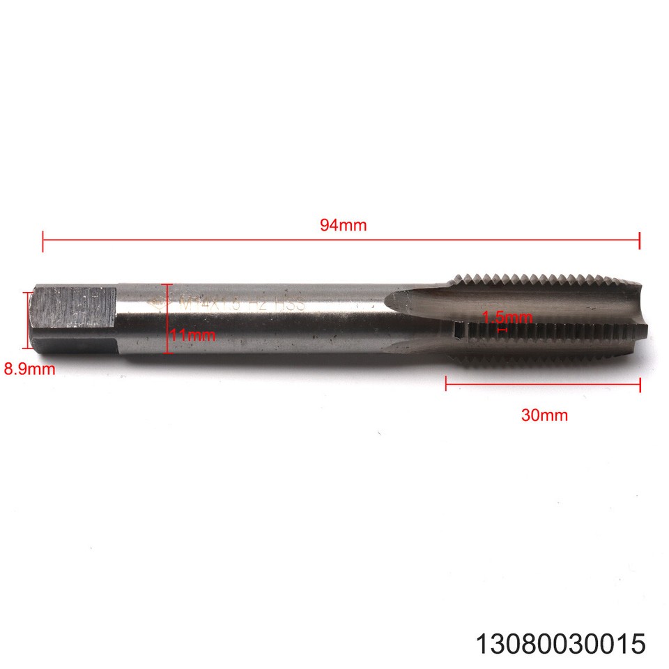 M10/M12/M14/M16 HSS Metric Tap Machine Threading Taper Plug Round ...