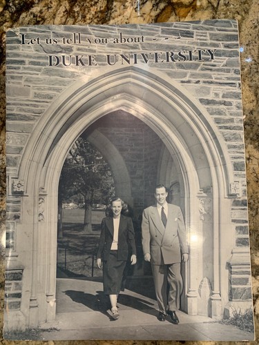 Vintage 1950’s Duke University Info Pamphlet Brochure Information | eBay