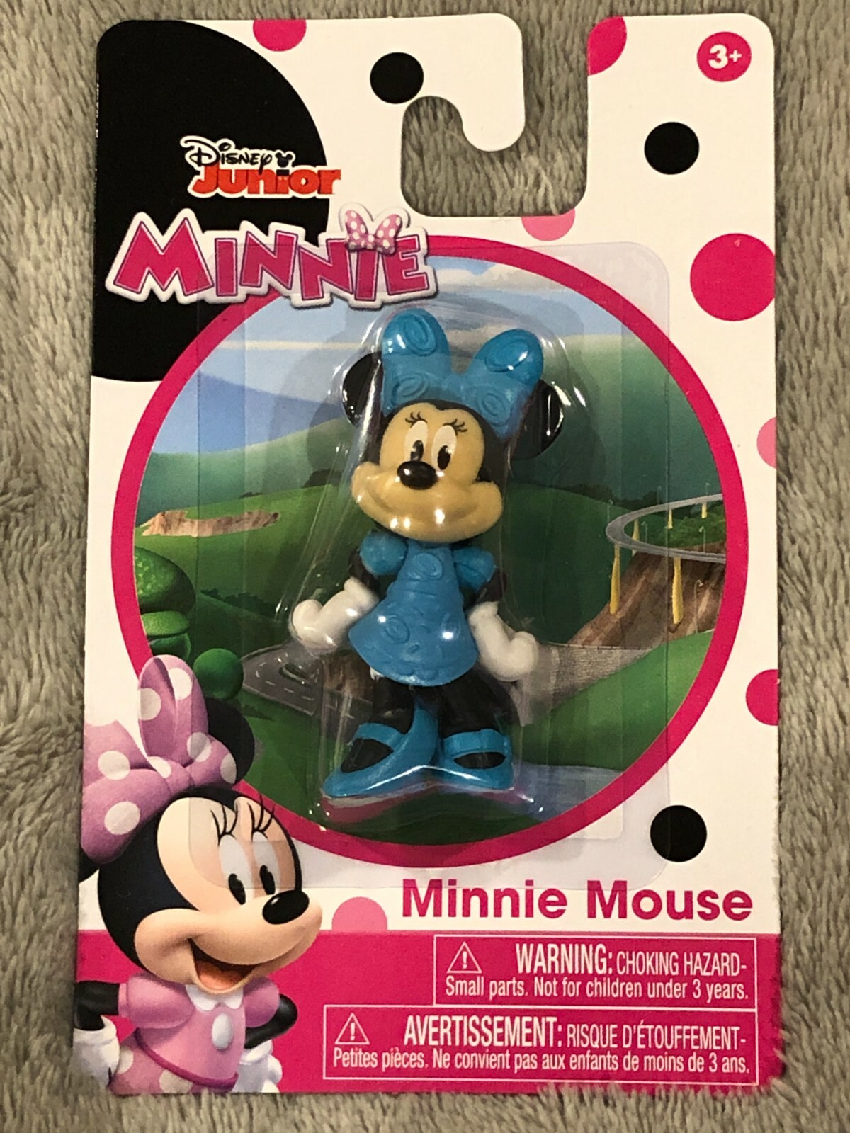 Disney Junior Minnie Mouse 2" figures Cupcake Cake Snowpuff Figaro ...