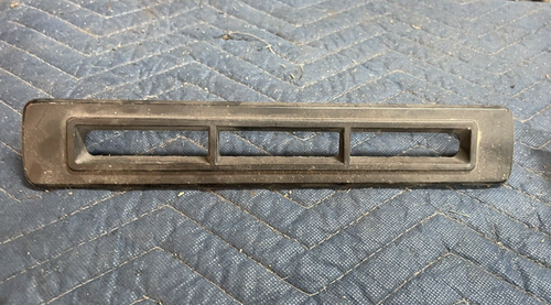 1970 71 72 73 74 OEM CHALLENGER CUDA BARRACUDA REAR DEFROSTER BEZEL ...