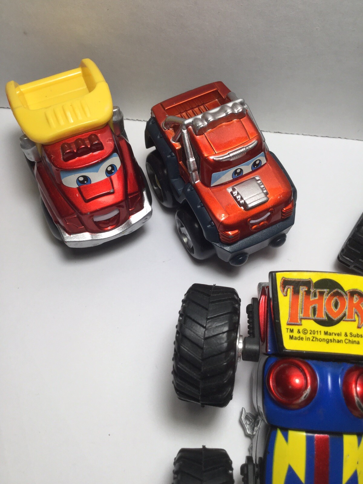 MARVEL Regener8rs THOR Toy Car Monster Truck TONKA Disney Cars ...