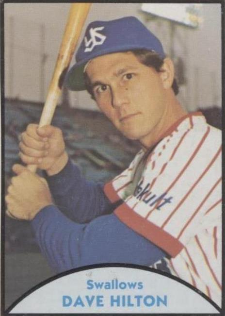1979 TCMA Japanese Pro Baseball - Dave Hilton #18 MLB Logo for sale ...