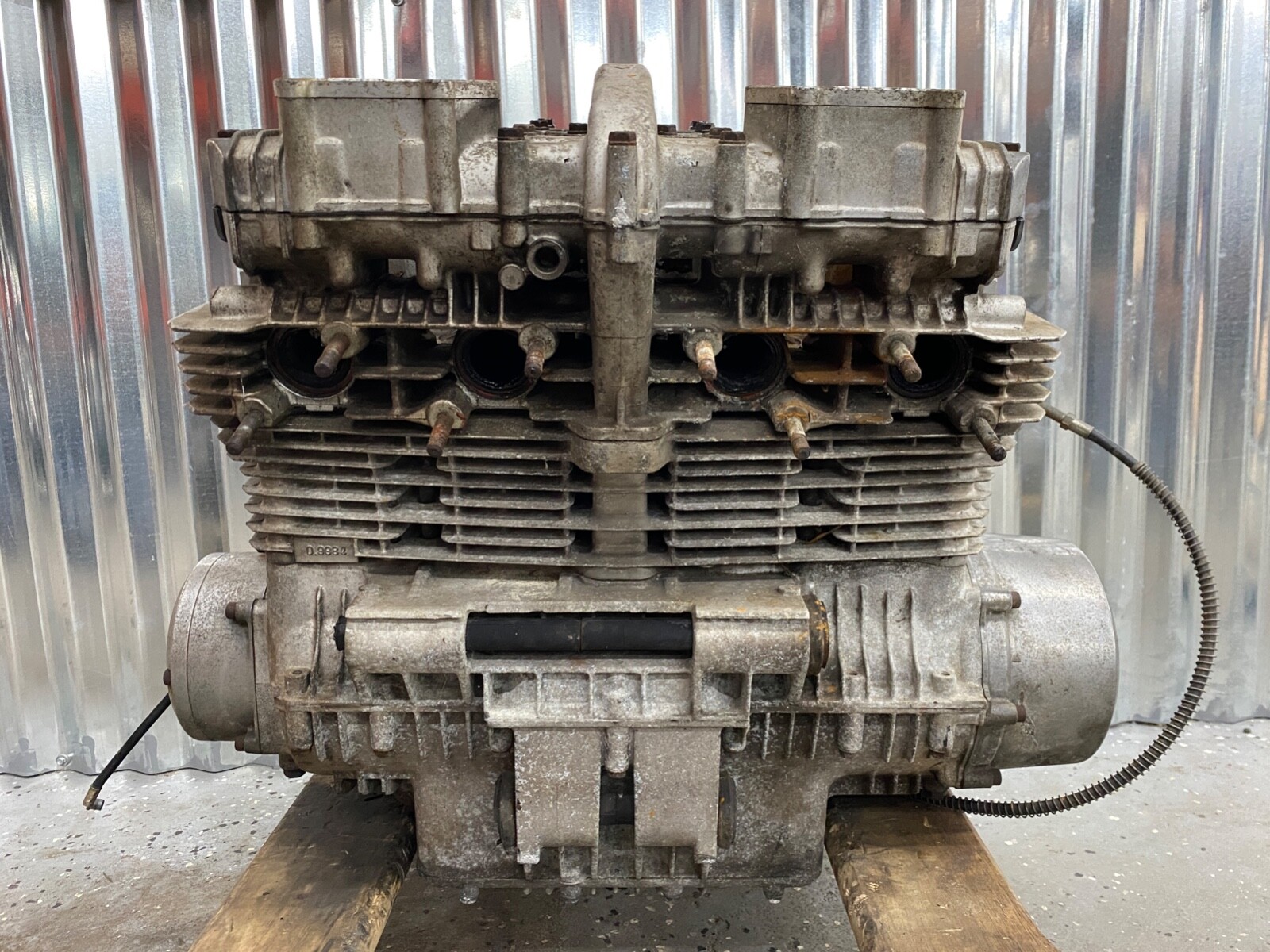 1989 89 KAWASAKI KZ1000P KZ 1000 POLICE ENGINE MOTOR TRANSMISSION ...