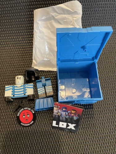 Roblox Action Series 9 Performing Mime Virtual Item Face Code & Figure ...