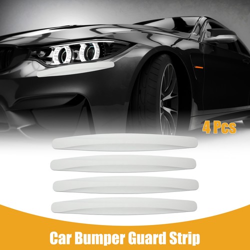 4pcs 40cm Auto Bumper Guard Strips Anti-Collision Carbon Fiber Pattern ...