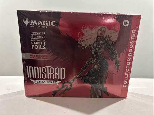 Magic The Gathering Innistrad Remastered Collector Booster Special ...
