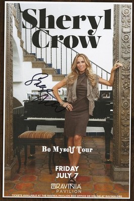 Sheryl Crow signed, autographed concert poster | eBay