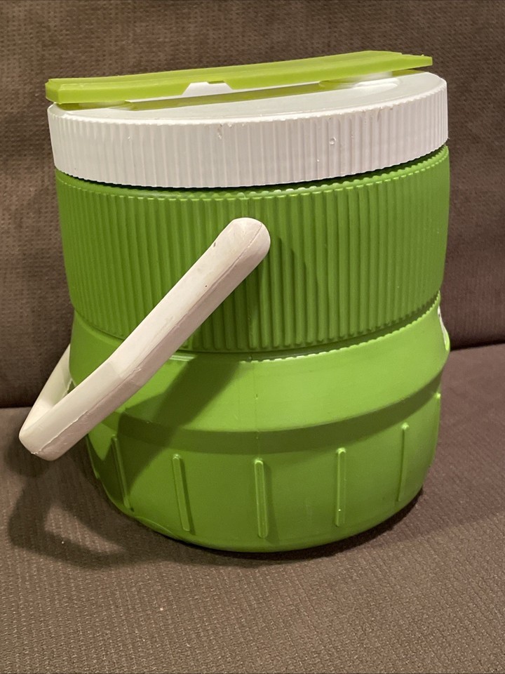 Vintage Hamilton Skotch The Little Skotch Jug Green Cooler Thermos ...