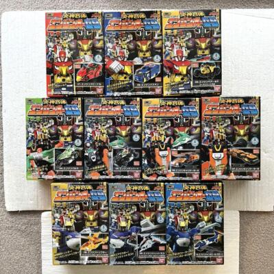 Power Rangers RPM Goonger Minipla EngineOh G9 10p set BANDAI Japan w ...
