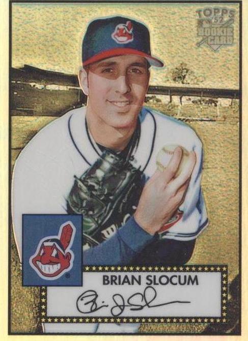 2006 Topps '52 - Chrome Rookie Cards Brian Slocum #TCRC26 Refractor ...