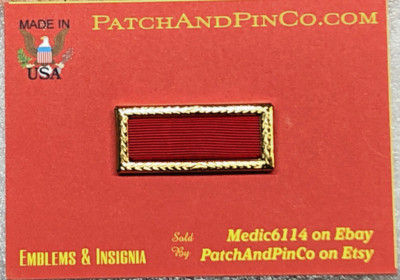 Ribbon Citation Army Meritorious Unit Commendation Award With Mount MUC ...