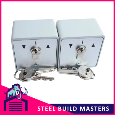 2x GEBA Roller Shutter Key Switches IP54 - 16 amp - Keyed Alike | eBay UK