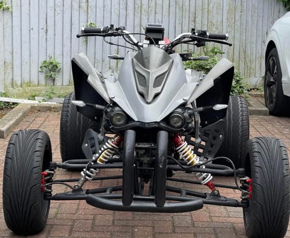 2018 Spy Racing F1 250cc Jinling Road Legal Quad ATV Bike NOT Yamaha ...