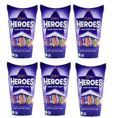 6 x Cadbury Heroes Chocolate Carton 290g - Gift Box Bulk Buy XMAS | eBay UK
