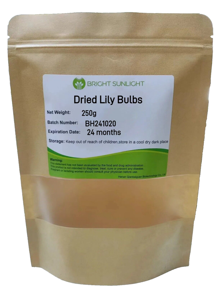 Edible Dried Lily,Top Dried Lily,Lilii Bulbus,Bai He 250g | eBay UK