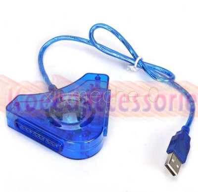 Dual PSX PS1 PS2 Plasation 2 To PC USB Game Pad Controller Converter ...