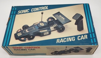 Racing Car Remote Sonic Control VTG Hong Kong Toy 70s 80s Retro F1 ...