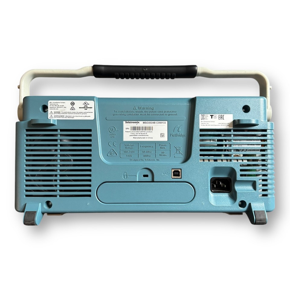 Tektronix MSO2024B Mixed Signal Oscilloscope 200MHz 4+16Ch 1GS/s 1M | eBay