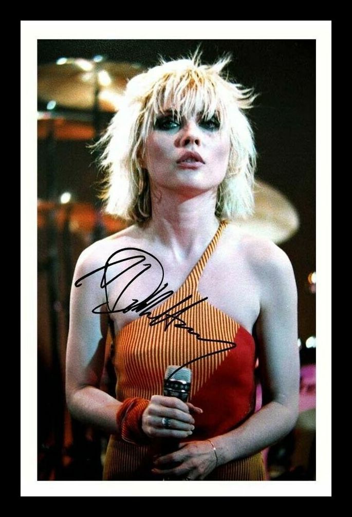 Debbie Harry - Blondie Autograph Signed & Framed Photo | eBay UK