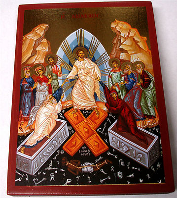 JESUS RESURRECTION Easter Icon Icon Anastasis Icon Resurection Icon ...
