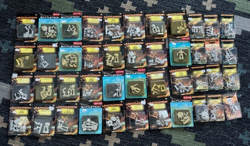 44 Battletech Ral Partha Miniatures New in blister packs - Lot #2 | eBay