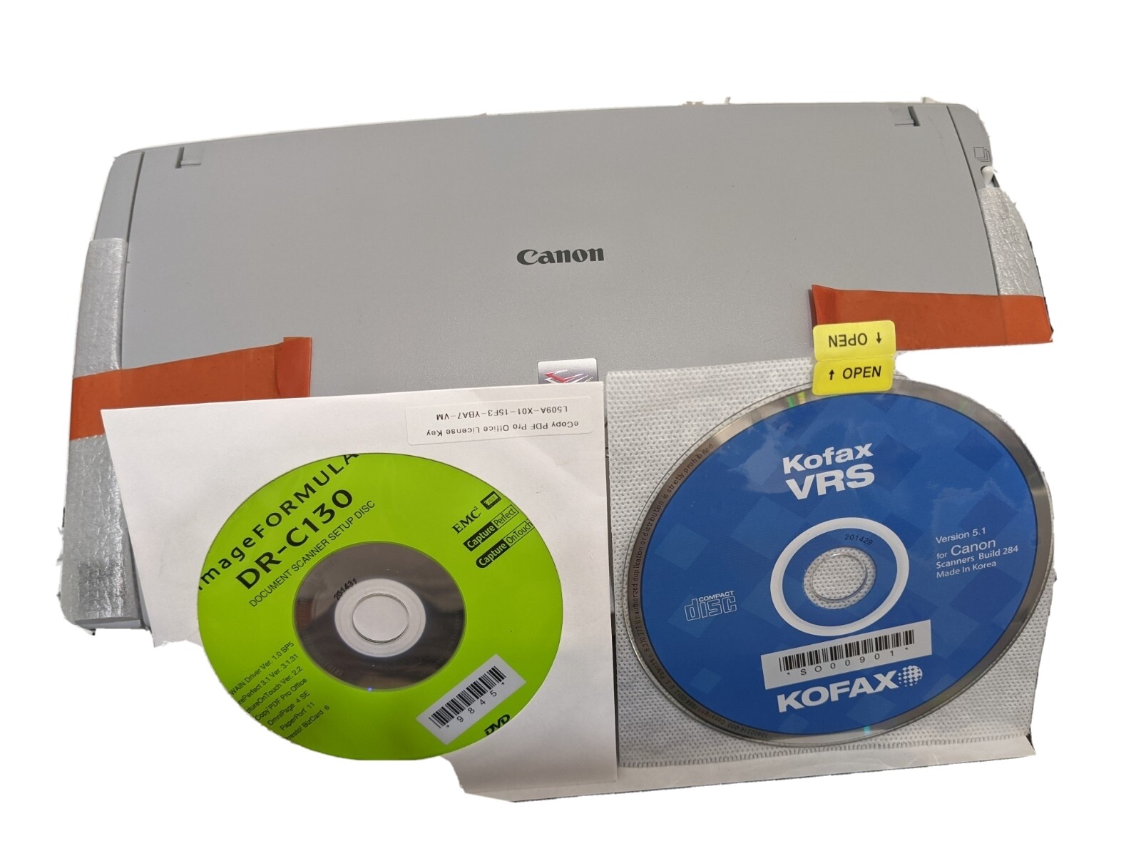 Canon imageFORMULA DR-C130 Office Document Scanner - M111141 ( LikeNew ...