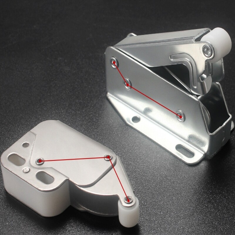 Industrial Grade Elephant Trunk Hook Lock Push to Open Door Cabinet ...