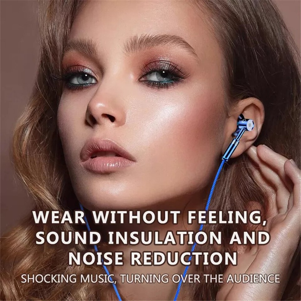 3.5mm HIFI Super Bass Headset In-Ear Earphone Stereo Earbuds Headphone ...