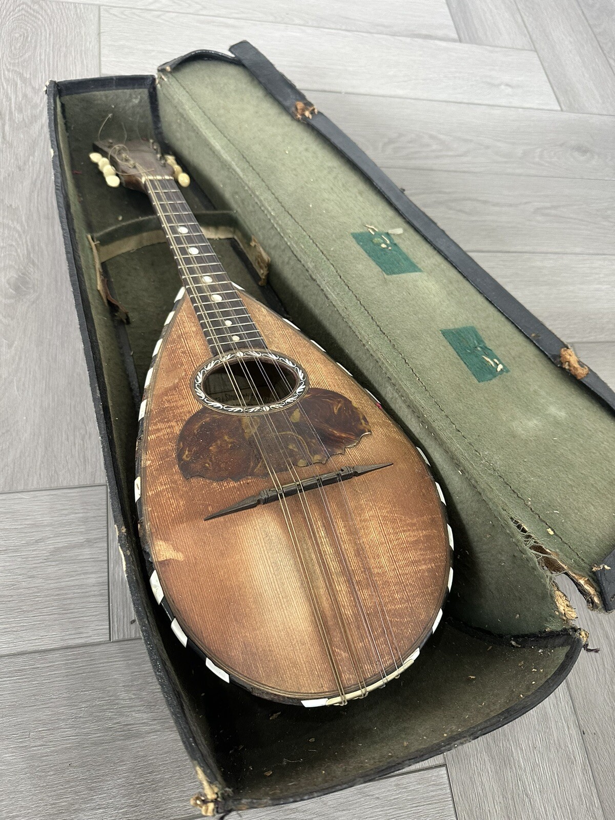 Vintage 8 String Bowl Back Mandolin | eBay UK