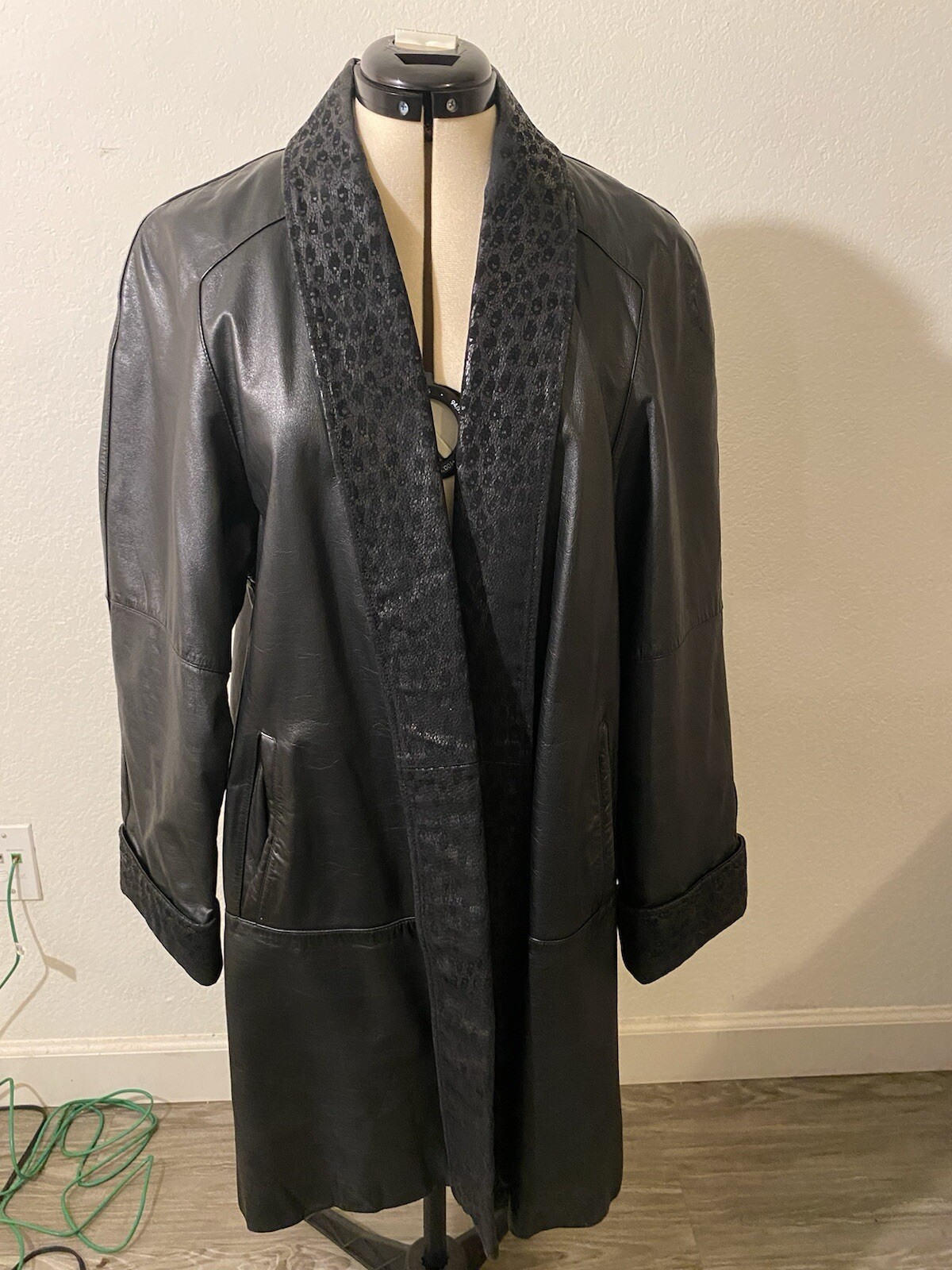 Vintage Korean Faux Leather jacket - Gem