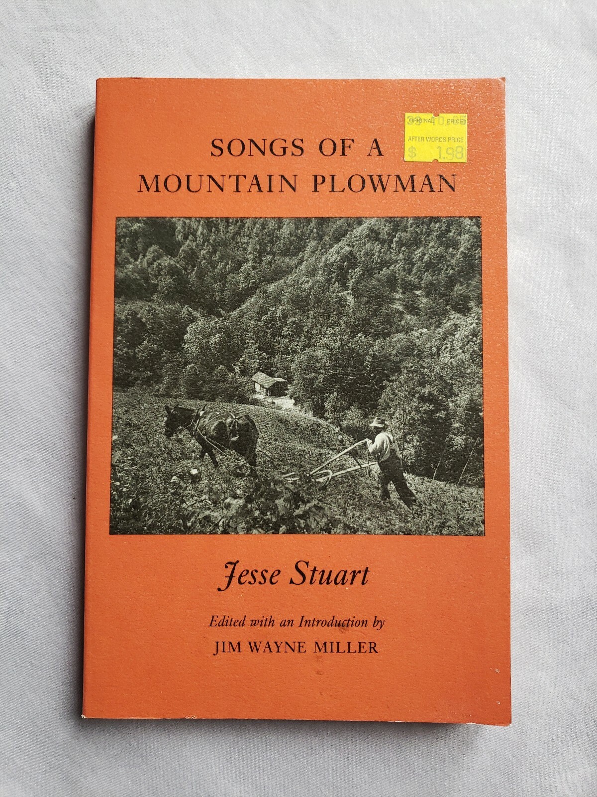SONGS OF A MOUNTAIN PLOWMAN By Jesse Stuart 9780945084006| eBay