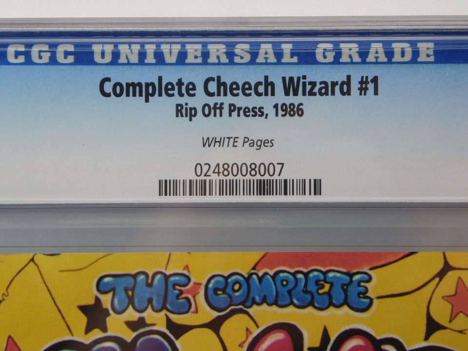 Complete Cheech Wizard CGC 9.0 Underground Comic - Vaughn Bode' 1st ...