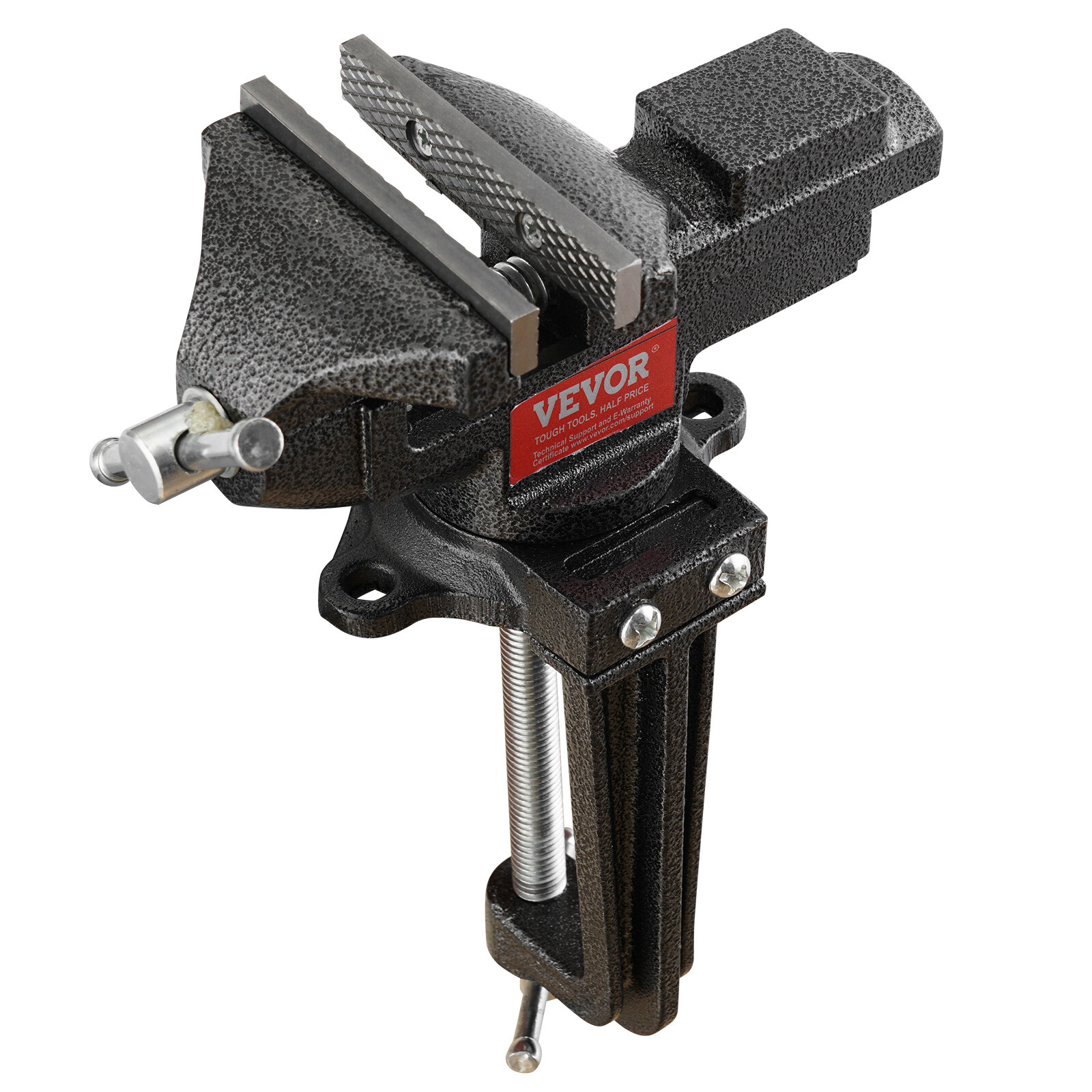 VEVOR Bench Vise 3.3"Dual-Purpose Table Vise with 2.21" Max Opening ...