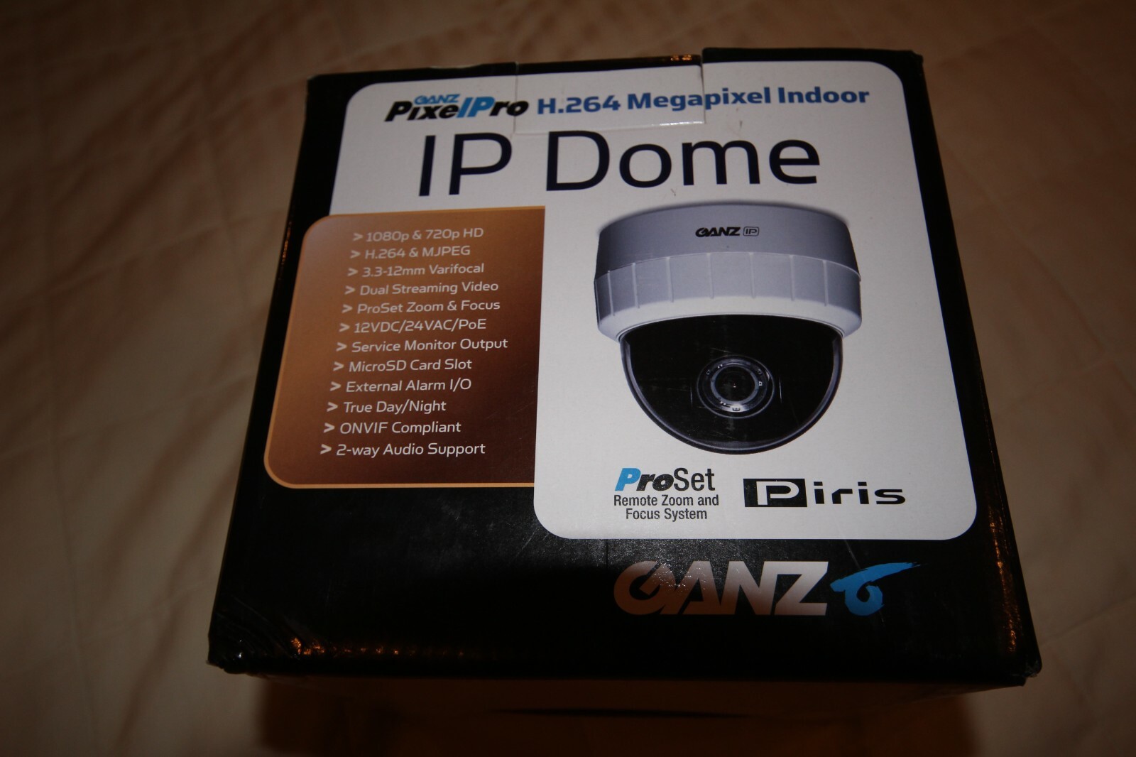 GANZ Indoor IP Dome camera ZN-D2MAP 1080p | eBay