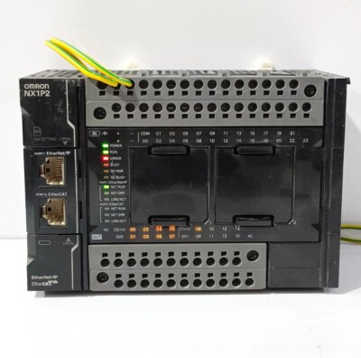 OMRON NX1P2-1140DT1 Sysmac NX1P CPU with 40 Digital Transistor I/O ...
