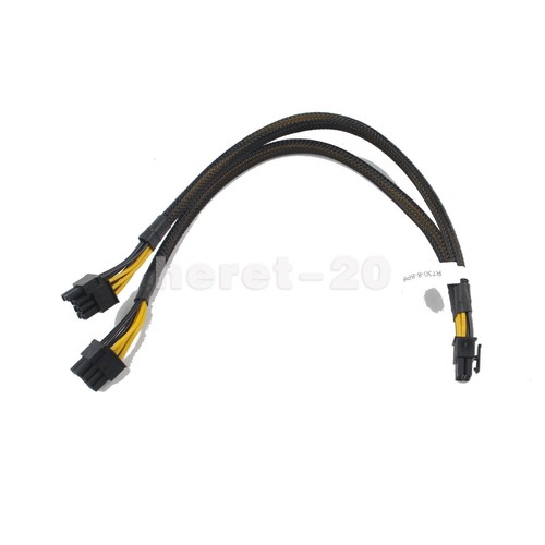 8pin to Dual 8pin(6+2) GPU Power Cable for Dell PowerEdge R730 R720 ...