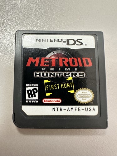 Metroid Prime Hunters Nintendo Ds - Loose - Used, Tested And Working | eBay