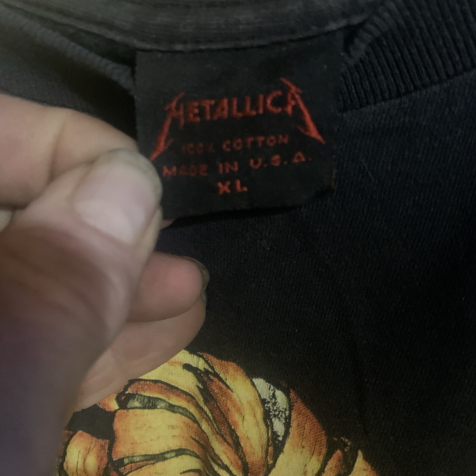Rare Vintage 1992 Metallica Wherever I May Roam .off… - Gem