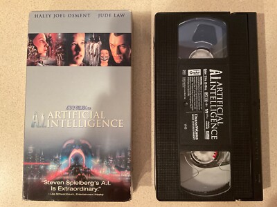 A.I. Artificial Intelligence (VHS, 2002) Haley Joel Osment, Jude Law | eBay